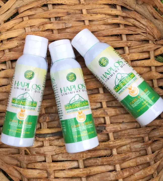 [COD] BUY 1 TAKE 1 HAPLOS LINIMENT OIL WITH MAGNESIUM | Lazada PH