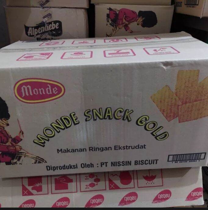 SERENA MONDE SNACK GOLD 1 karton isi 30 PCs 60gr | Lazada Indonesia