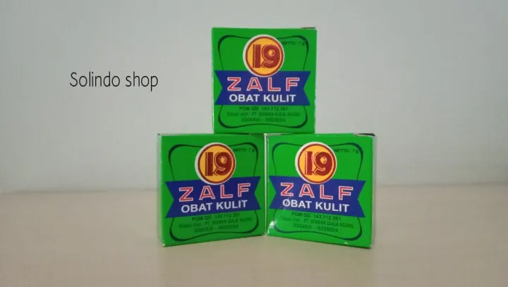Salep Kulit Gatal 19 ZALF Dan ZALF Cair | Lazada Indonesia