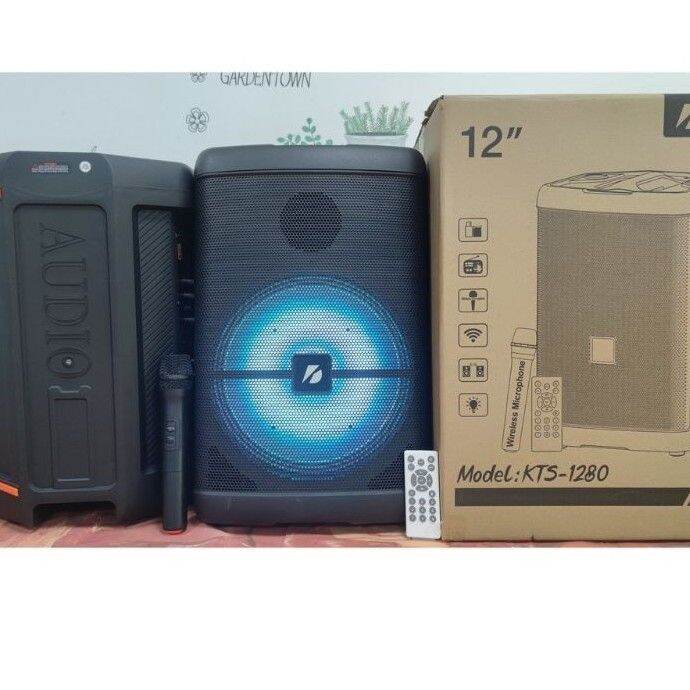 KTS 1280 12’"inch BLUETOOTH SPEAKER FREE MIC | Lazada PH