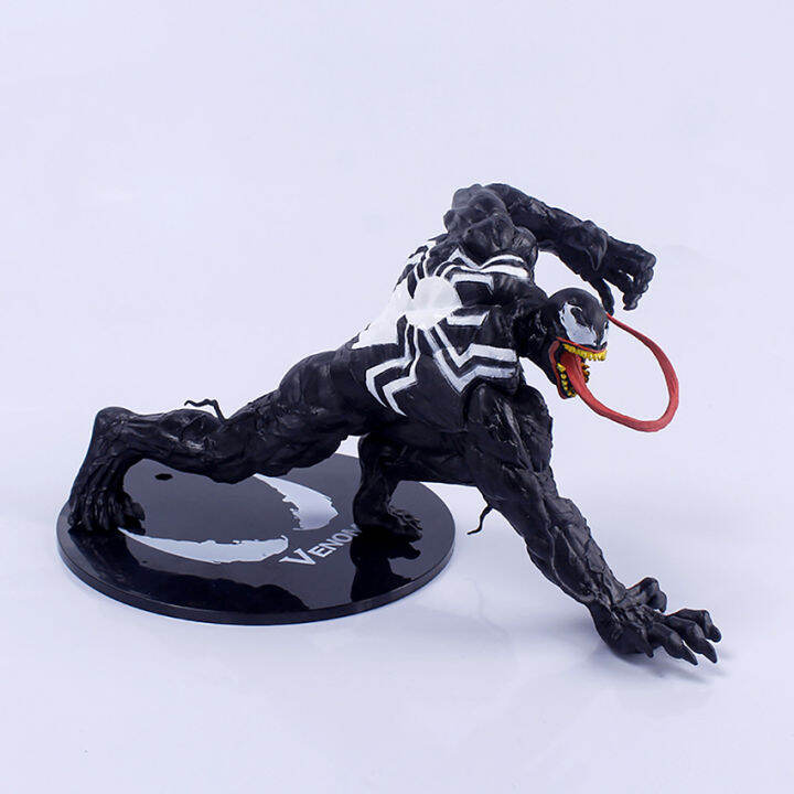 4.7in PVC Venom Edward Brock Figure Low Lying Assemblable Statue ...
