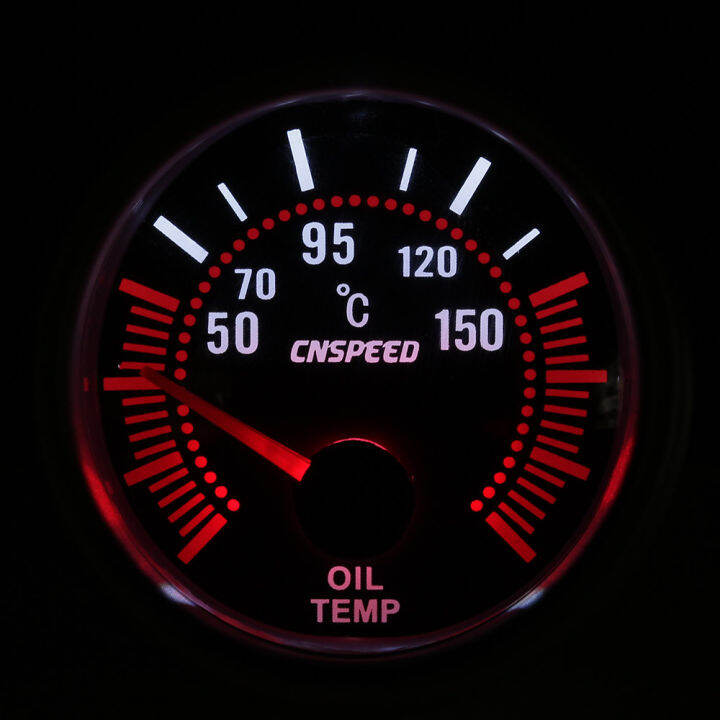 CNSPEED 2" 52mm Car Turbo Boost Gauge Bar Psi Water Temperature Gauge ...