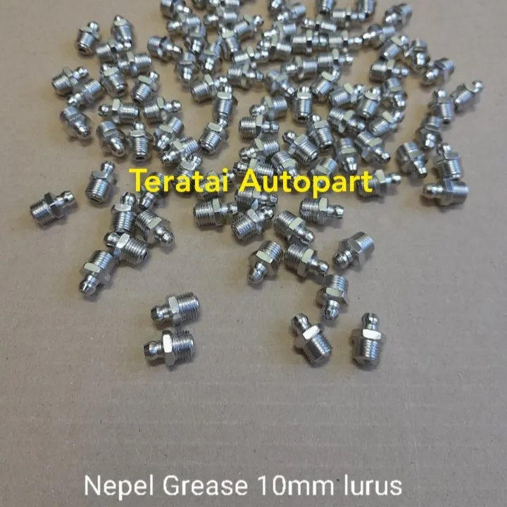 Nepel Grease Nepel Gemuk 10mm Lurus Universal Bergaransi 1PC | Lazada ...