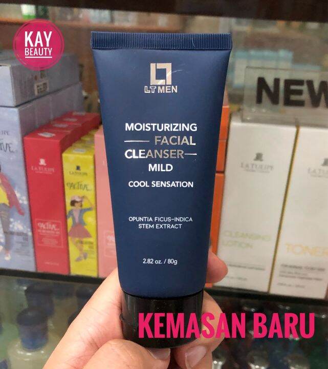 LT Men Facial Cleanser Mild 80gr | Lazada Indonesia