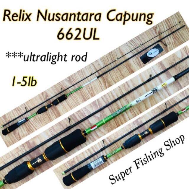 Joran UL Relix Nusantara Capung 662UL | Lazada Indonesia
