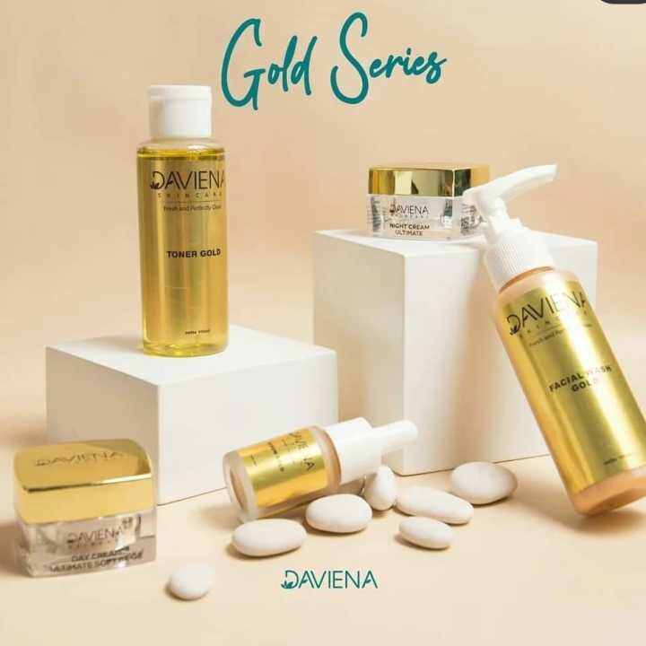 Daviena Skincare Glowing Series Original Paket Kecantikan | Lazada ...