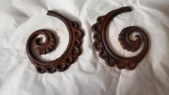 wrought iron steel bakal circular snail design | Lazada PH