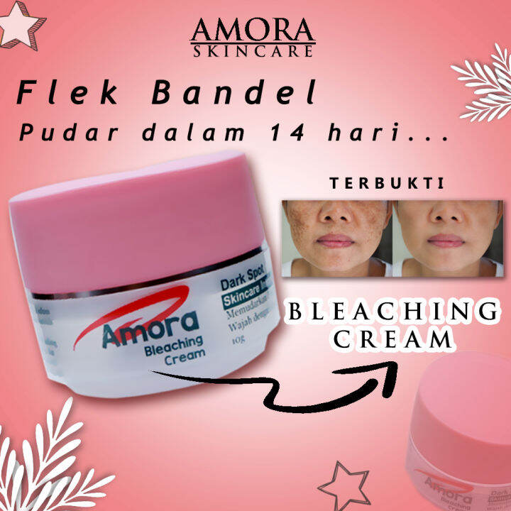 Amora Cream Bleaching Flek Noda Hitam | Lazada Indonesia