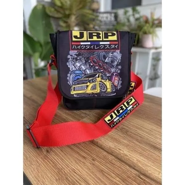 Team JRP Thailand x Pinas Red Strap Messenger Flip Overlap Bag | Lazada PH