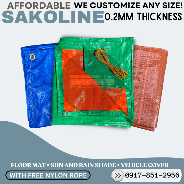6x19FT HIGH QUALITY SAKOLINE 100% WATERPROOF TRAPAL LONA TOLDA ...