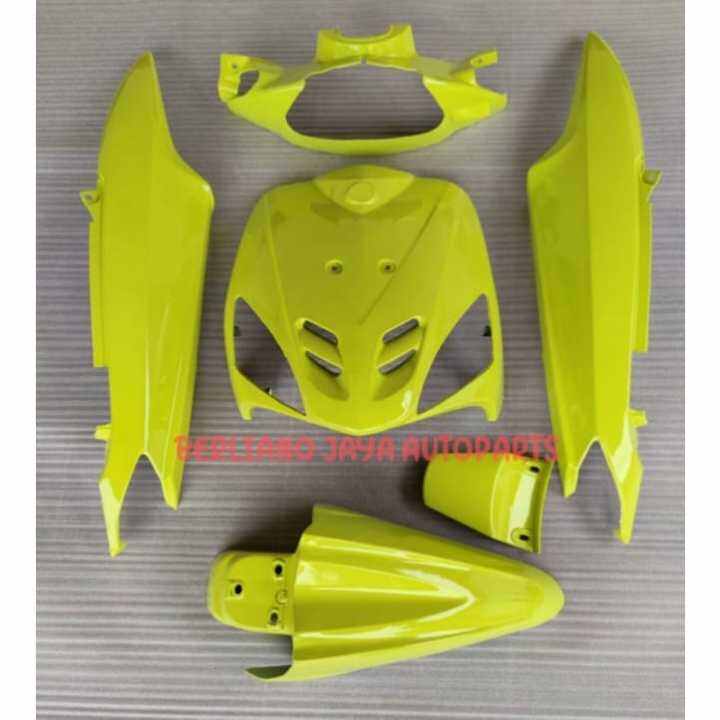 Paketan Body Halus Motor Mio Lama Sporty // Mio New Smile Warna Kuning ...
