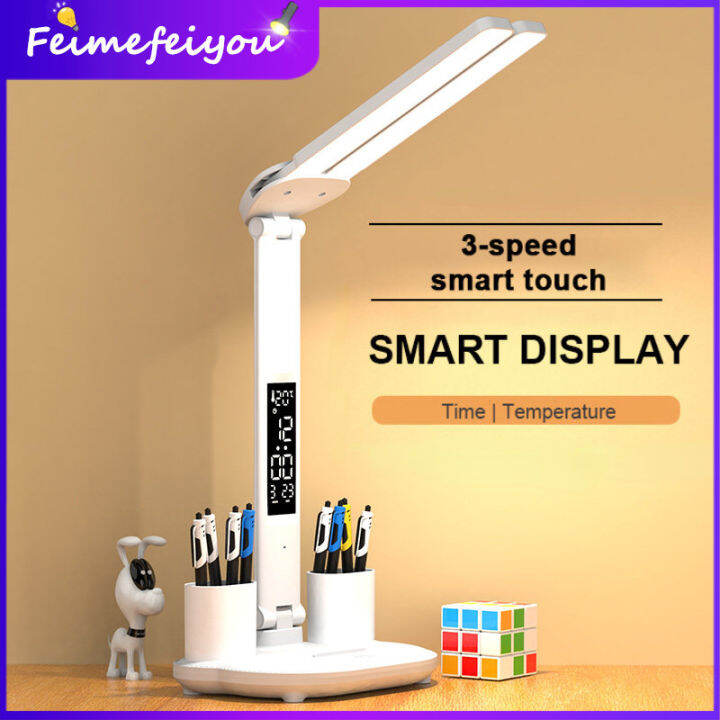 led table lamp light for study 桌灯 台灯 书灯 lampu meja belajar light led ...