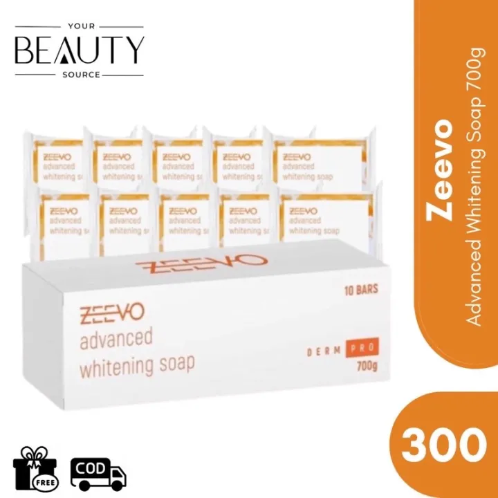 Zeevo Advanced Whitening Soap (10 Bars) | Lazada PH