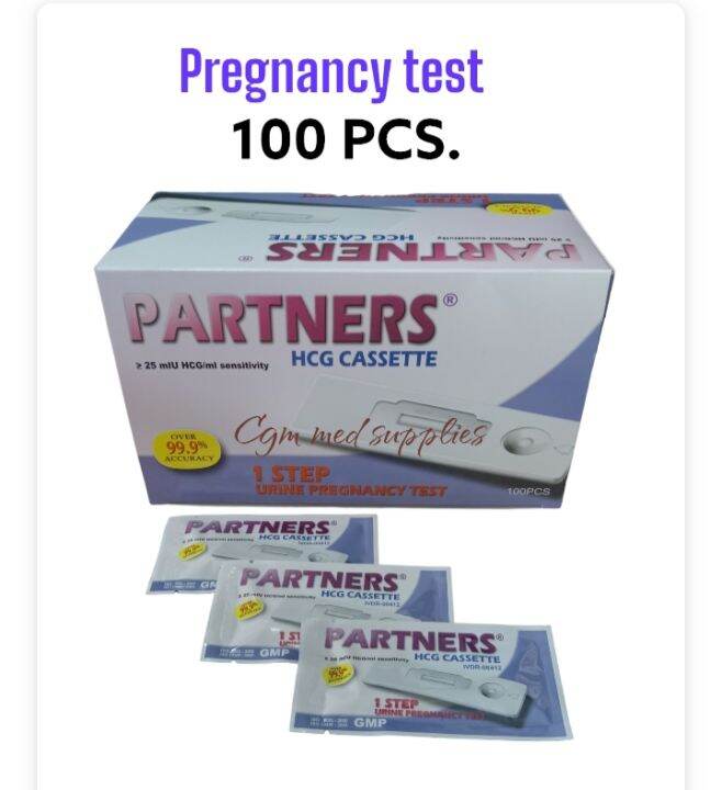 PREGNANCY TEST PARTNERS 1 BOX | Lazada PH