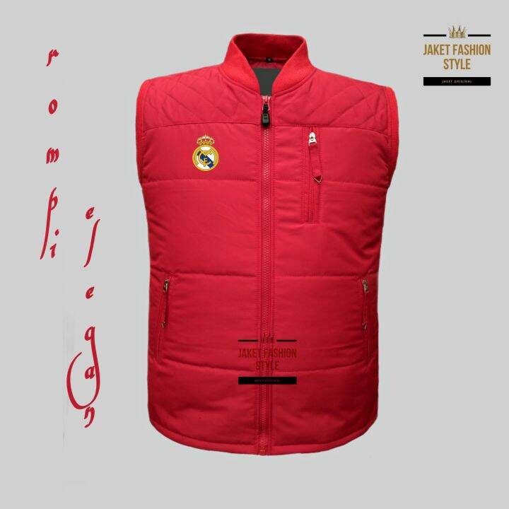 jaket rompi real Madrid/jaket rompi pria keren terbaru 2022 /jaket ...