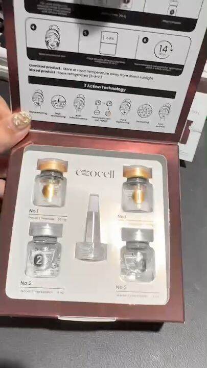 [S6866] แท้🇰🇷 เพียว 10 พันล้านเซลล์ Exocell X1 Exosomes เอ็กโซโซมสด ส ...