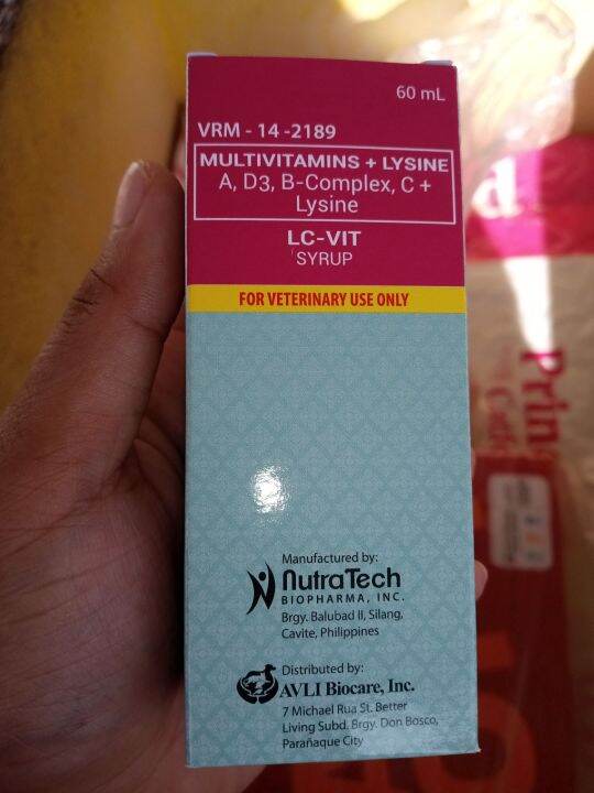 LC-Vit syrup Multivitamins + Lysine A,D3,B-Complex, C+Lysine | Lazada PH