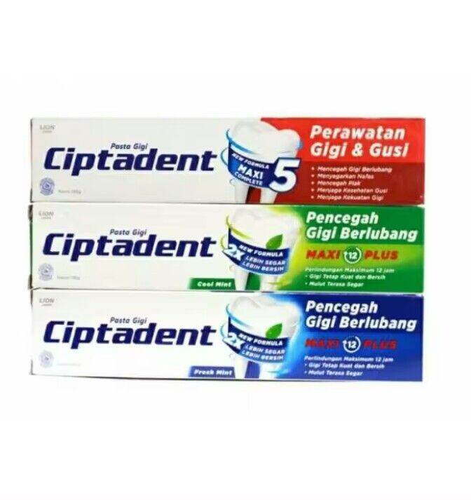 CIPTADENT 75 GRAM FRESH MINT/COOL MINT | Lazada Indonesia