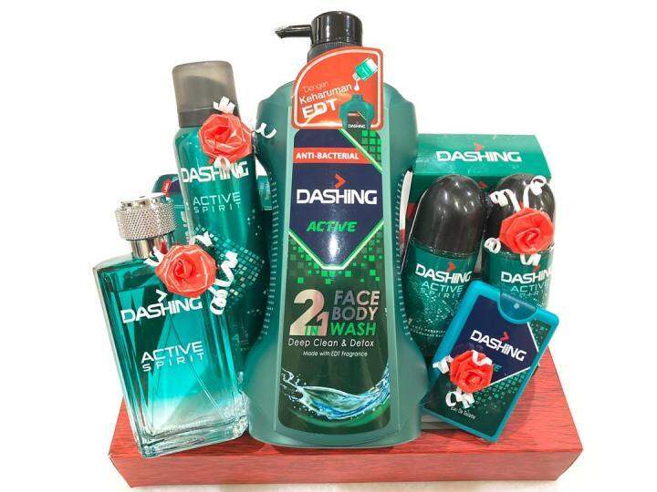 perfume dashing active spirit Perfume gift set Perfume Hadiah kahwin ...