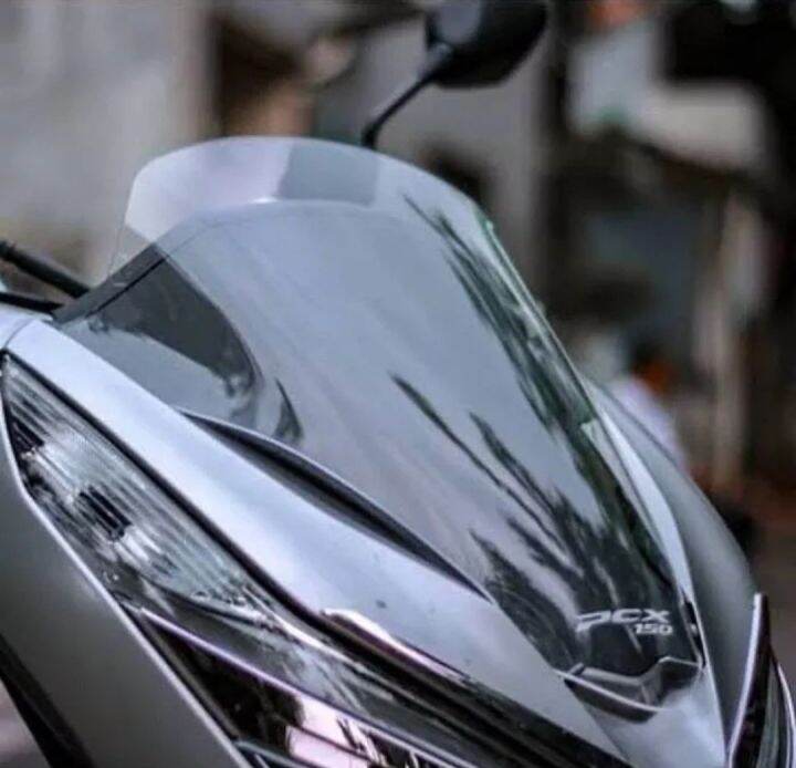 Visor Honda PCX 160 model standar visor motor Honda PCX 160 windshield ...