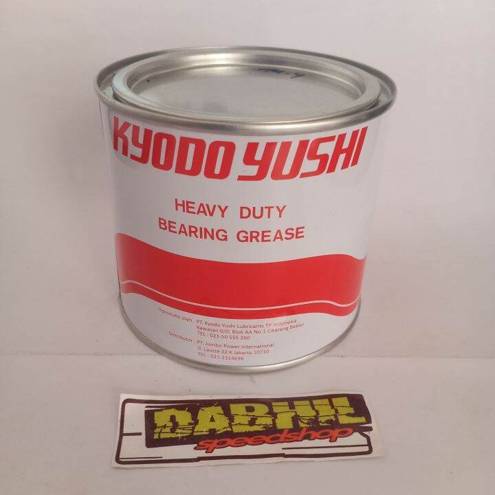 STEMPLET GRASSE KALENG KYODO YUSHI JAPAN HEAVY DUTY BEARING GREASE COD ...