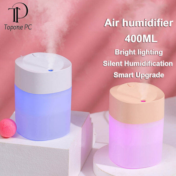 400ML Air Humidifier USB Charge Electric Warm Night Light Aroma ...
