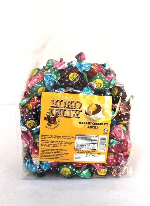 Koko Jelly - Yoghurt Chocolate (750g) / Choco Jelly /Childhood | Lazada