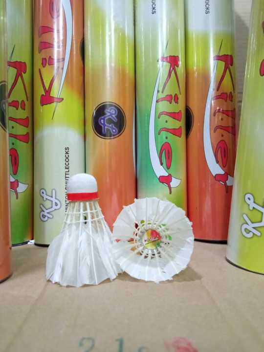 Shuttlecock / Kok bulutangkis killer isi 12 pcs | Lazada Indonesia