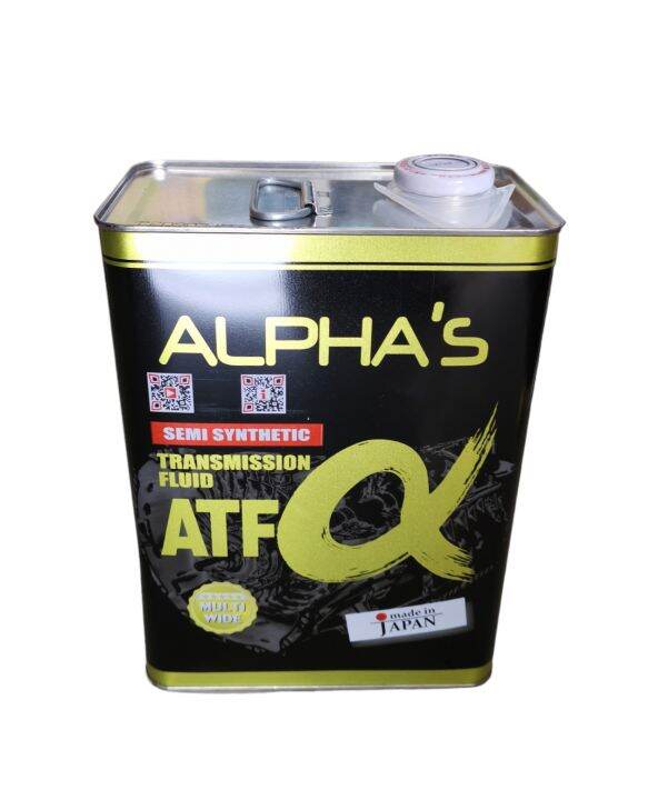 น้ำมันเกียร์ออโต้ ALPHA'S ATF 4ลิตร | Lazada.co.th