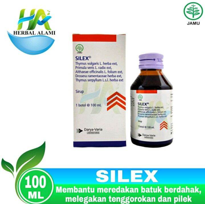 Silex Sirup 100ml - Syrup Obat Batuk Berdahak & Pilek | Lazada Indonesia