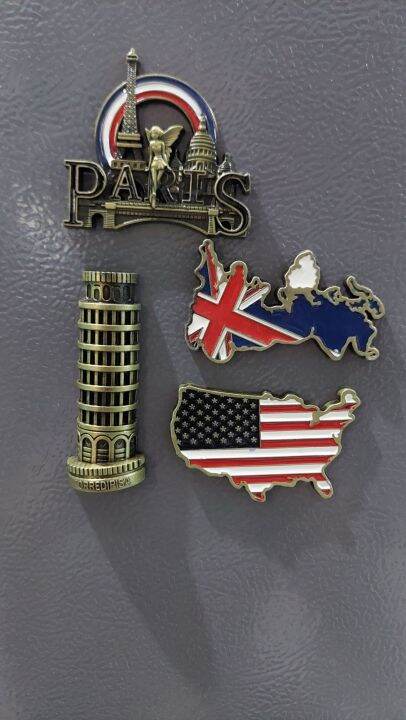 Metal ref magnet display collection set of 4 | Lazada PH