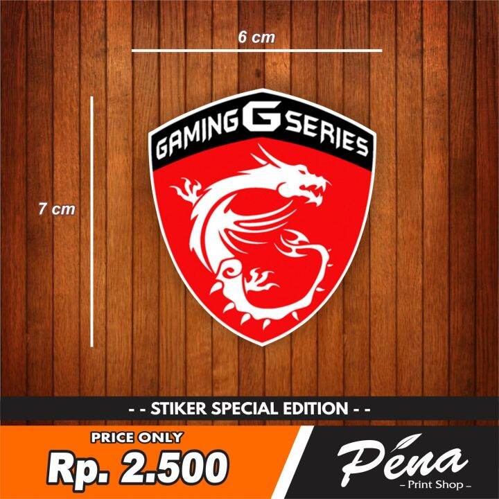 Sticker Stiker Gaming G Series Official | Lazada Indonesia