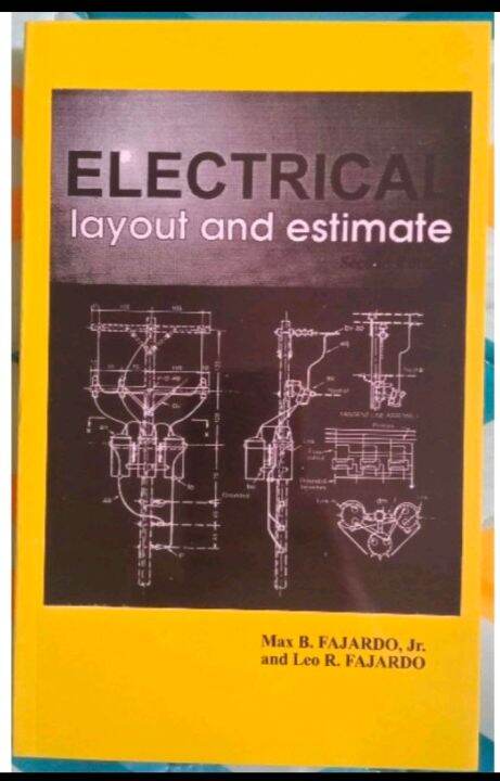 ELECTRICAL LAYOUT AND ESTIMATE 2ed.by Max fajardo | Lazada PH