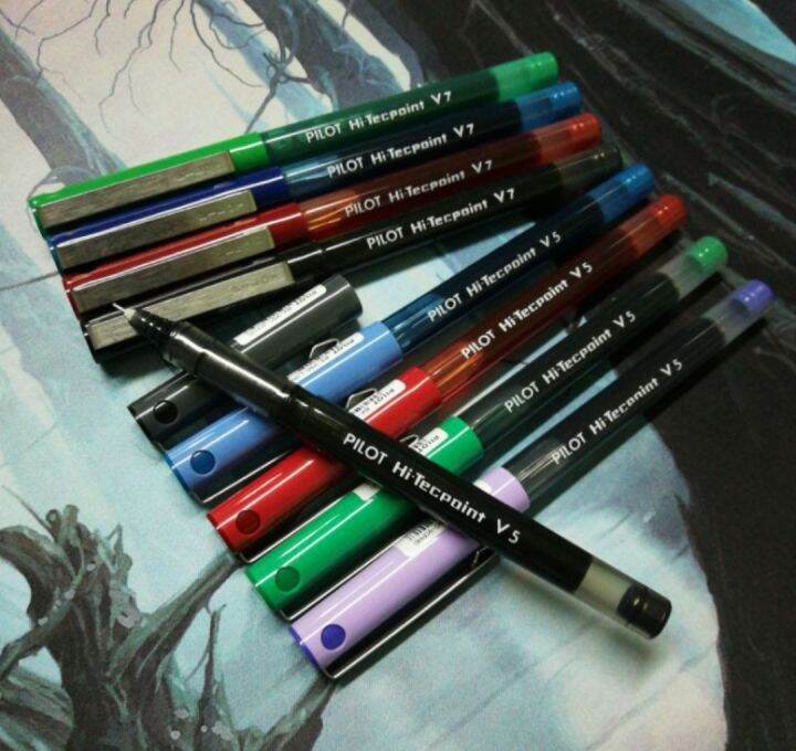 Pilot V5/v7 Hi techpoint Liquid ink Needle point pen | Lazada PH