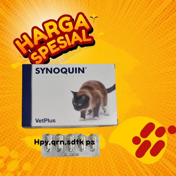 Synoquin EFA cat kucing 1 tablet penguat sendi lumpuh kucing jual per ...