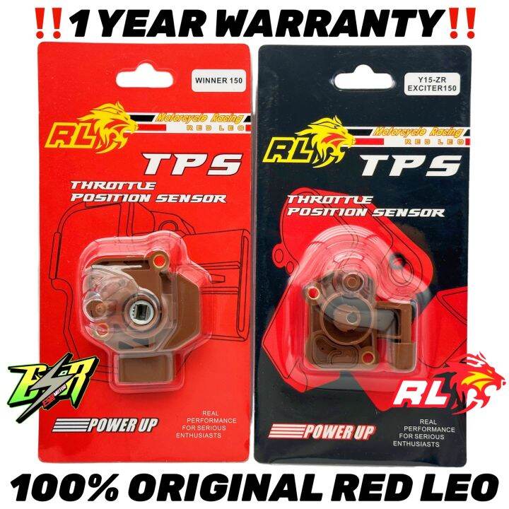 100% RED LEO RACING TPS 1 YEAR WARRANTY Y15ZR/RS150/SRL115 FI/SYM125 i ...