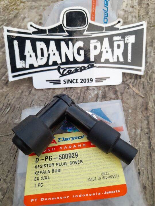 cangklong padudan busi vespa original danmotor | Lazada Indonesia