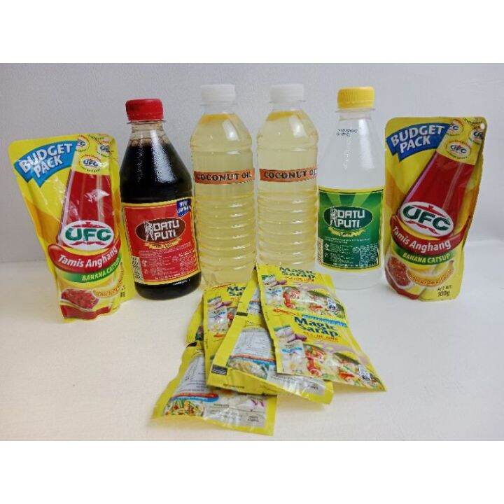 Grocery Package ( Datu Puti Condiments Set ) 78 | Lazada PH
