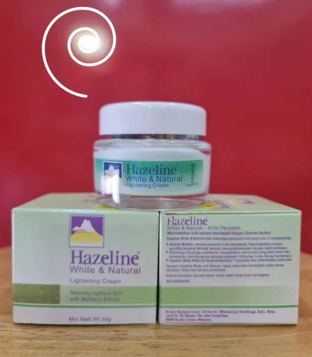 HAZELINE WHITE AND NATURAL 50G | Lazada
