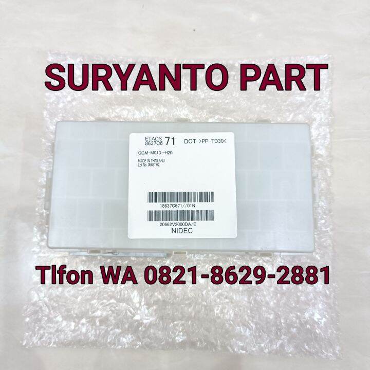 Etacs Control Unit Time Alarm Mitsubishi All New Pajero Sport Facelift ...