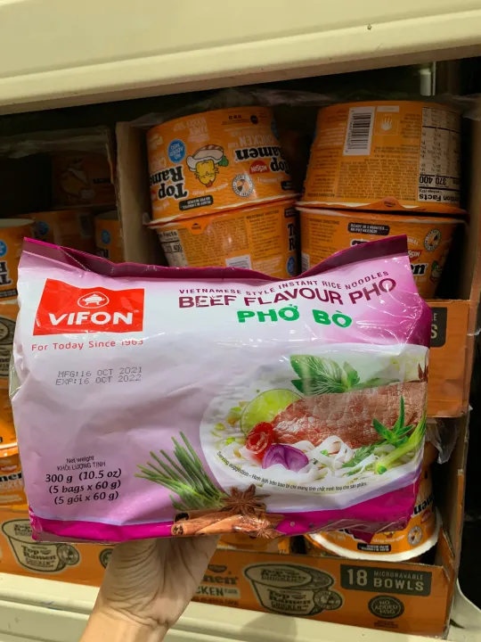 Vifon Beef Pho Noodle 5x60g | Lazada PH