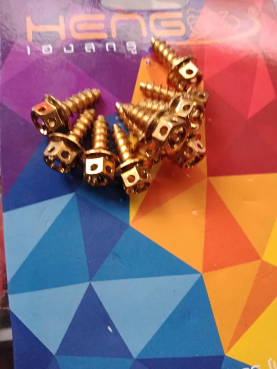 HENG BODY SCREW YAMAHA FLOWER(GOLD) | Lazada PH