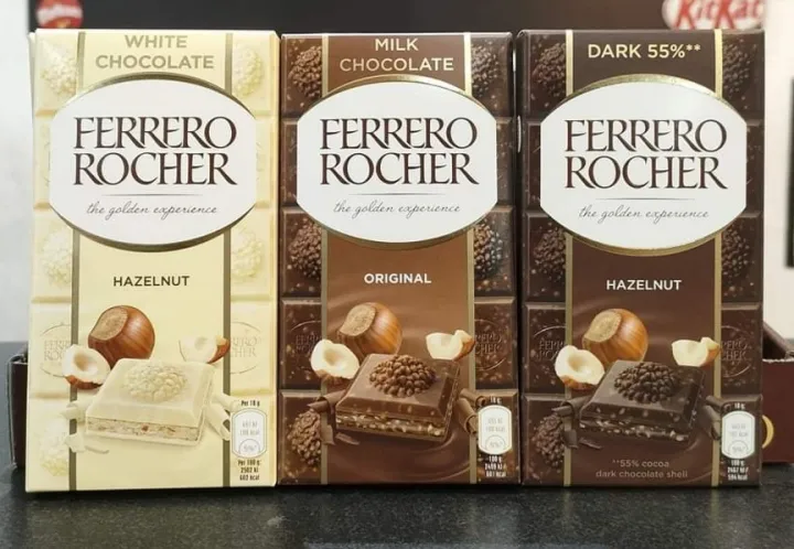 Ferrero Rocher Chocolate | Milk White Dark | Original Hazelnut | Lazada PH