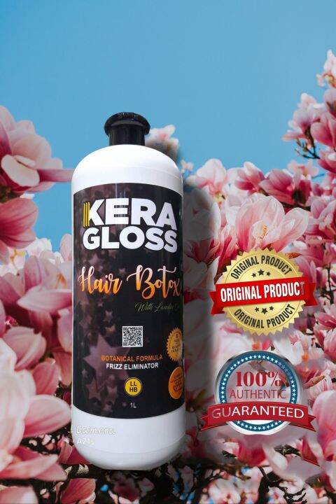 NO.2 ORIGINAL KERAGLOSS HAIR BOTOX 1LITER | Lazada PH
