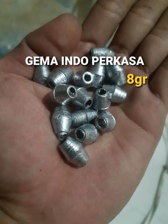 TIMAH Pemberat JARING/TIMAH PANCING/8gr/MURAH BANGET | Lazada Indonesia