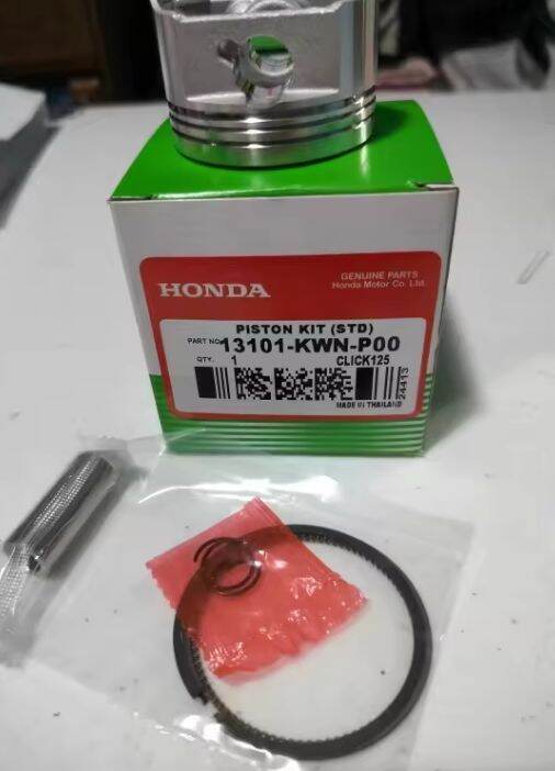 honda genuine click 125 v1/v2 piston kit set (std) | Lazada PH