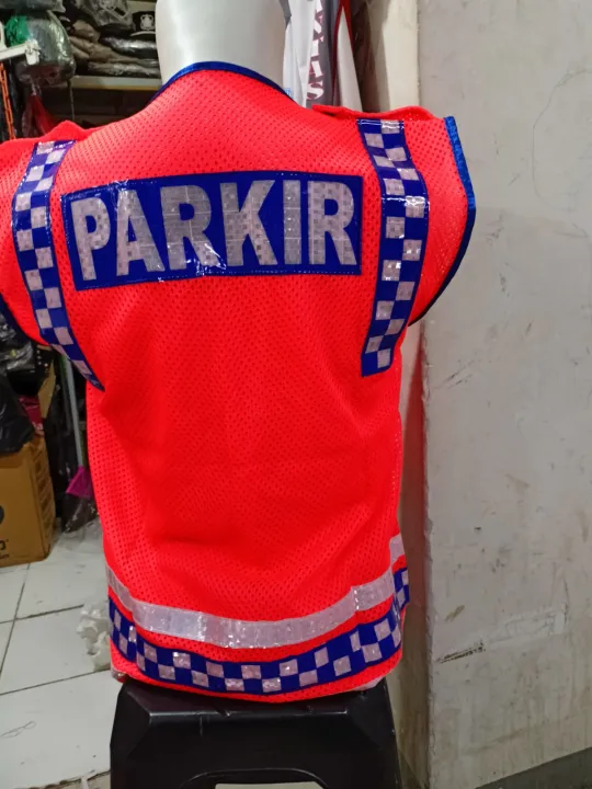 Rompi parkir orange | Lazada Indonesia
