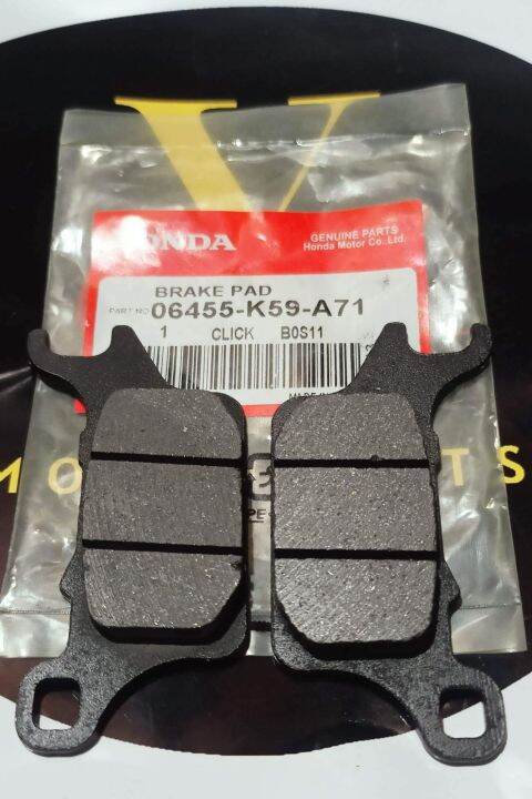 Honda BRAKE PAD for HONDA CLICK V2 - Made in Thailand | Lazada PH