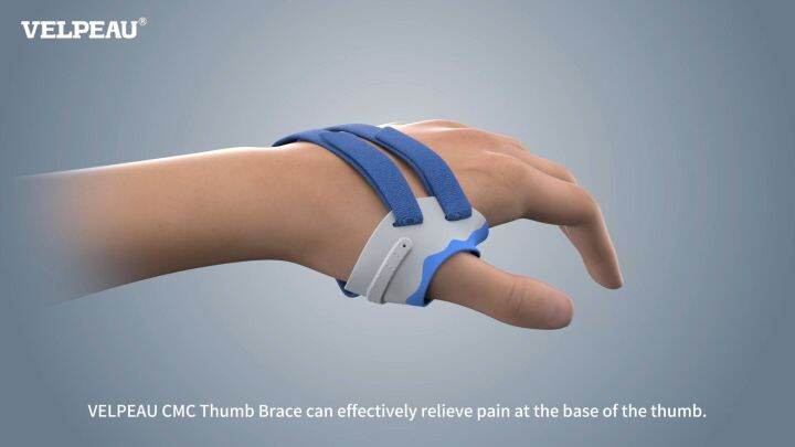 VELPEAU Thumb Support Brace - CMC Joint Stabilizer Orthosis, Spica ...