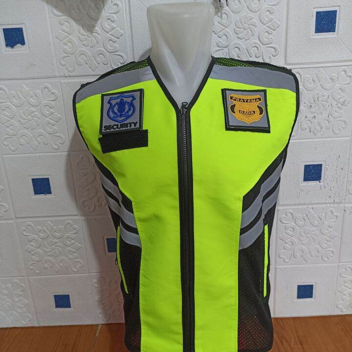 Rompi security/ Rompi satpam/Rompi taslan | Lazada Indonesia